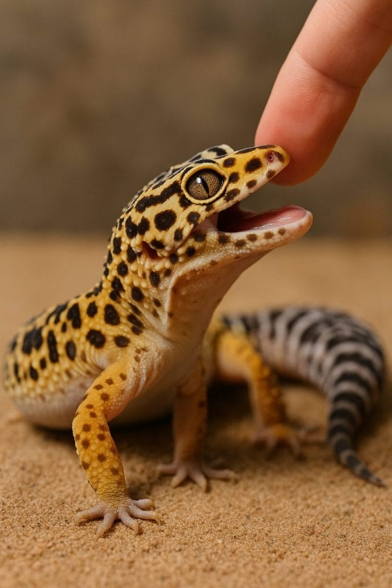 What Happens When a Leopard Gecko Bites? - Acuario Pets