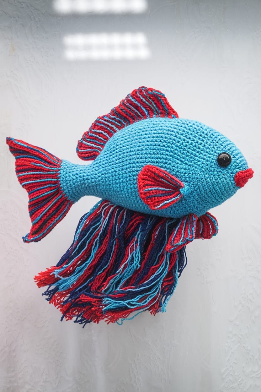Crochet a Stunning Betta Fish in Just Minutes – Free Patterns Inside ...