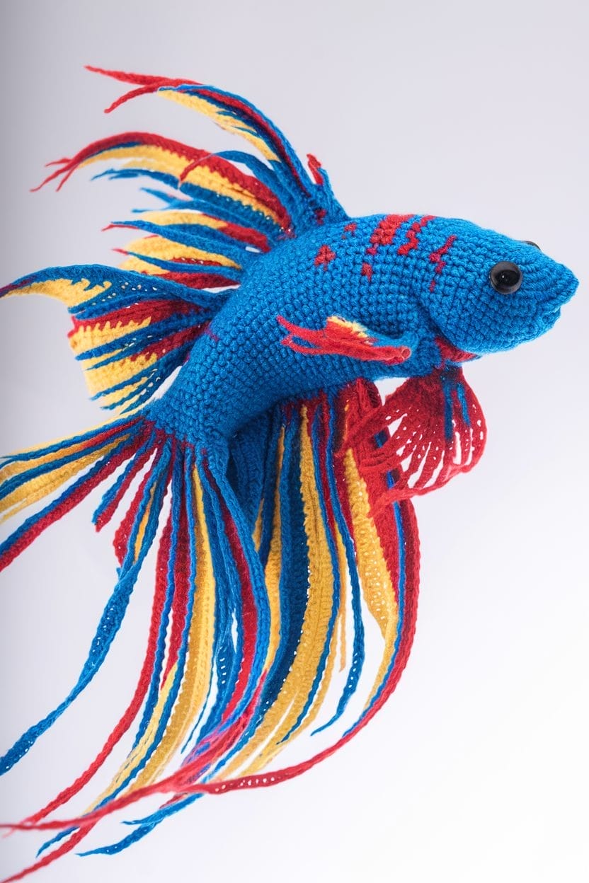 Crochet a Stunning Betta Fish in Just Minutes – Free Patterns Inside ...