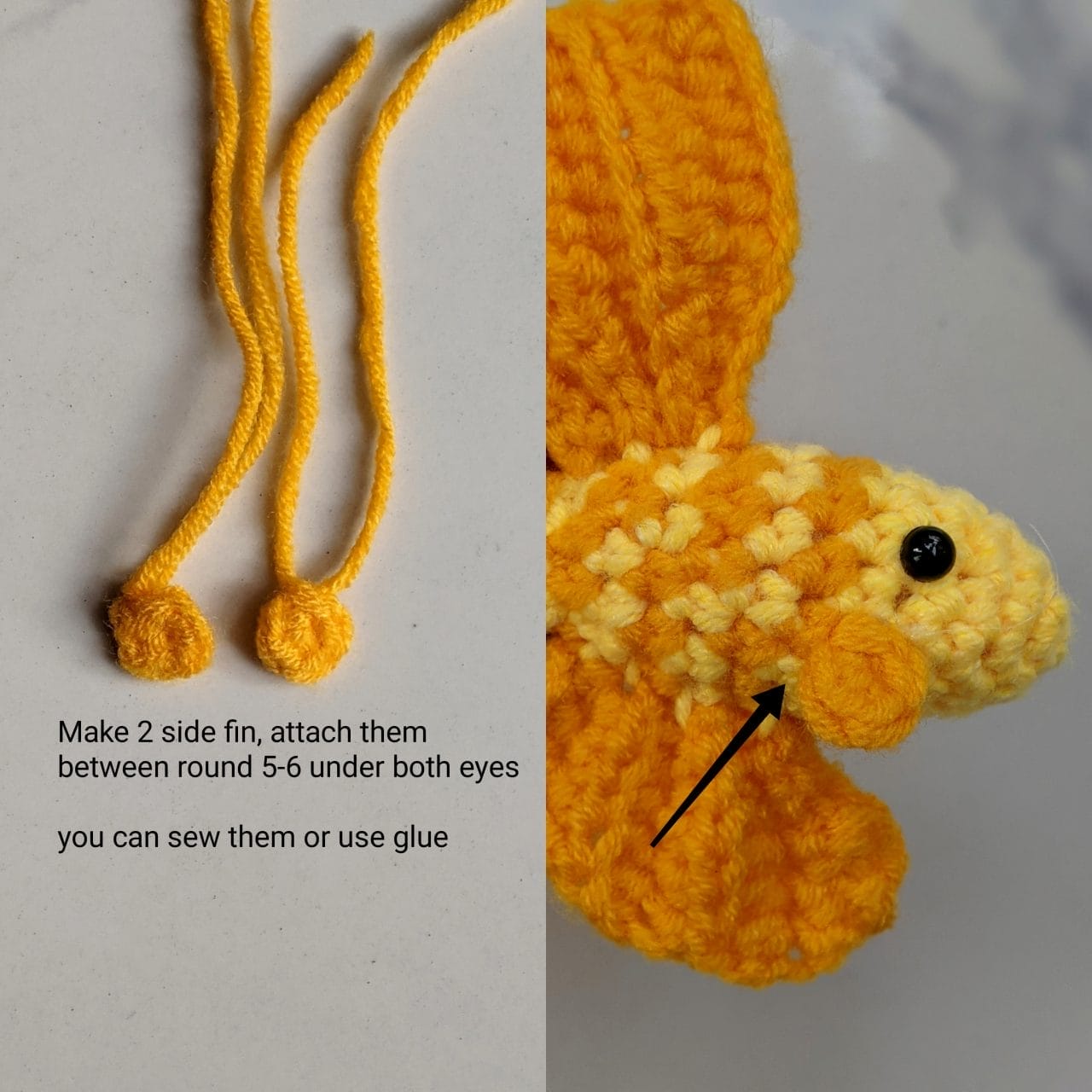 How to Crochet a Realistic Betta Fish (With Free Pattern & Photos ...